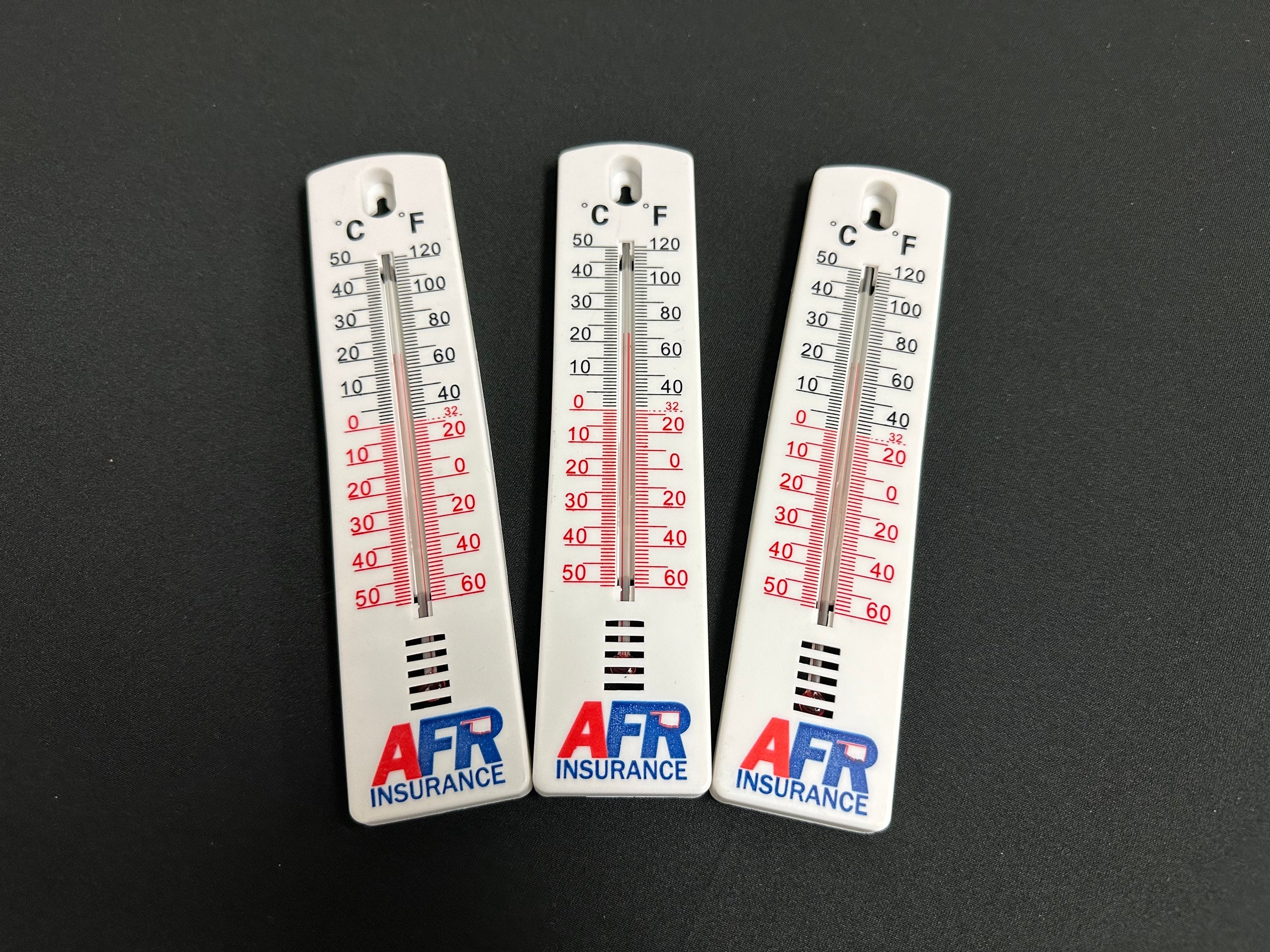 Thermometer - Plastic 7.75" x 1.75" | AFR Insurance Company Store