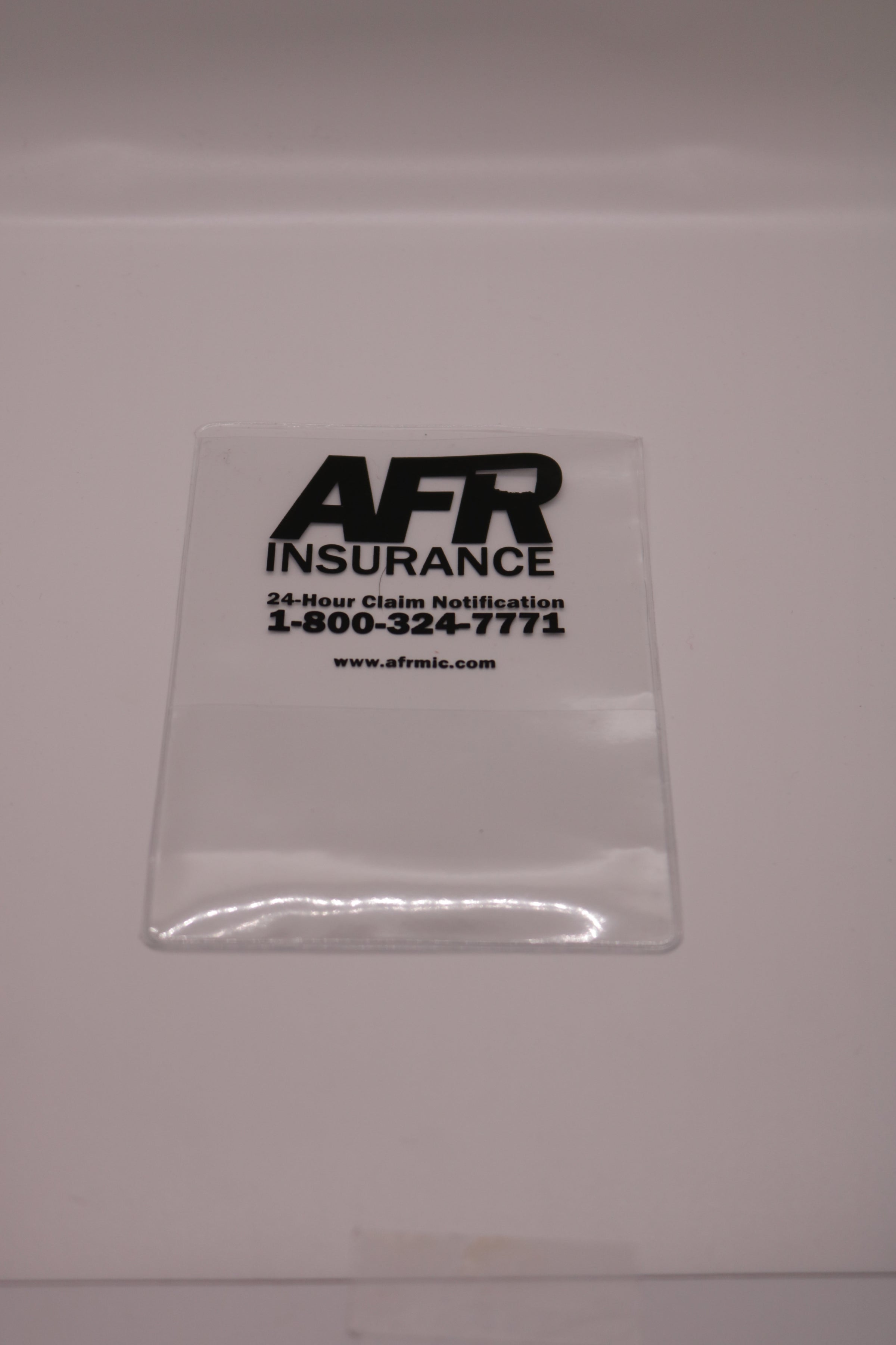 Auto Verification Holder - Clear